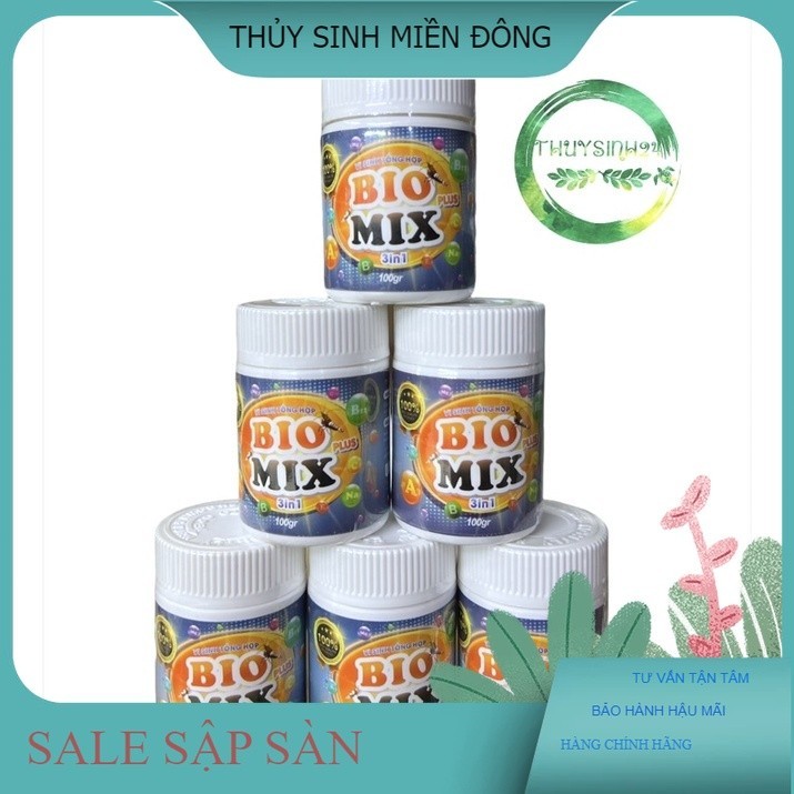 Vi sinh bio mix - vi sinh biomix bột xử lý nước khử mùi tanh cho bể cá ...