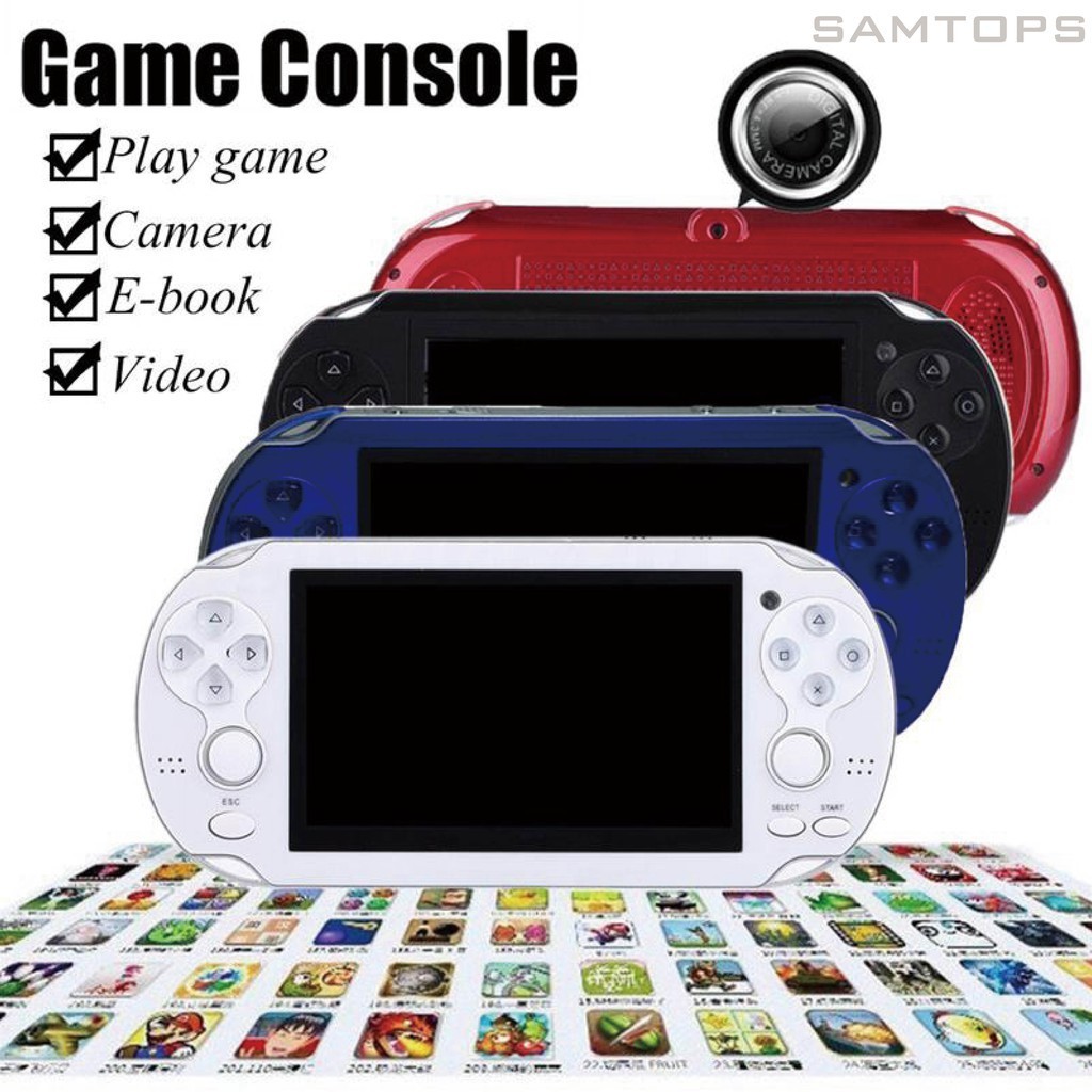 Bàn chơi game cầm tay đôi PSP 4,3 inch cổ điển 8G bộ nhớ retro arcade ...