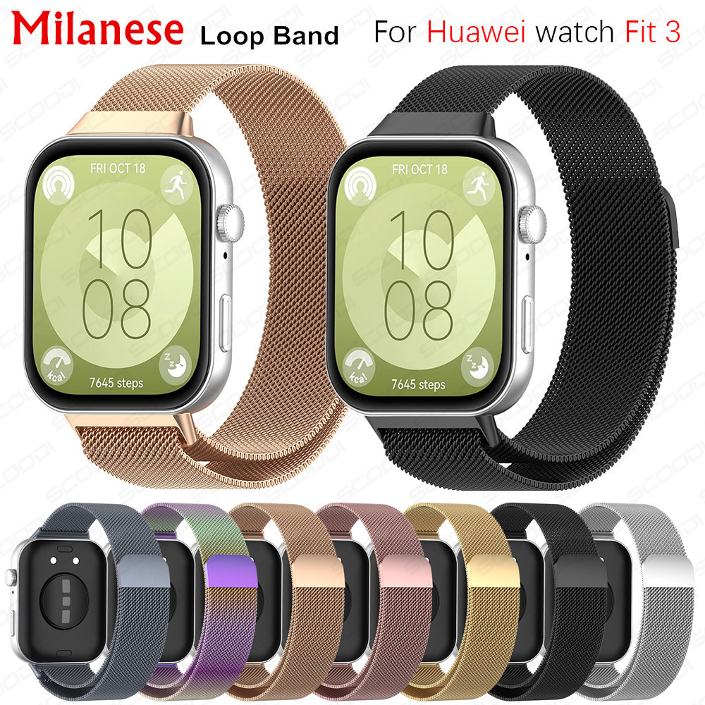 Milanese Loop cho Huawei watch Fit 4 / Fit 4 pro / Fit 3 Dây đeo bằng ...