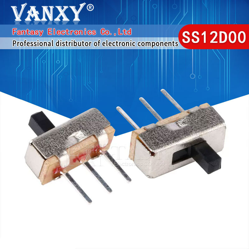 Bộ 50 SS12D00 SS12D00G3 SS12D00G4 SS12D00G5 Công tắc trượt mini bật tắt ...