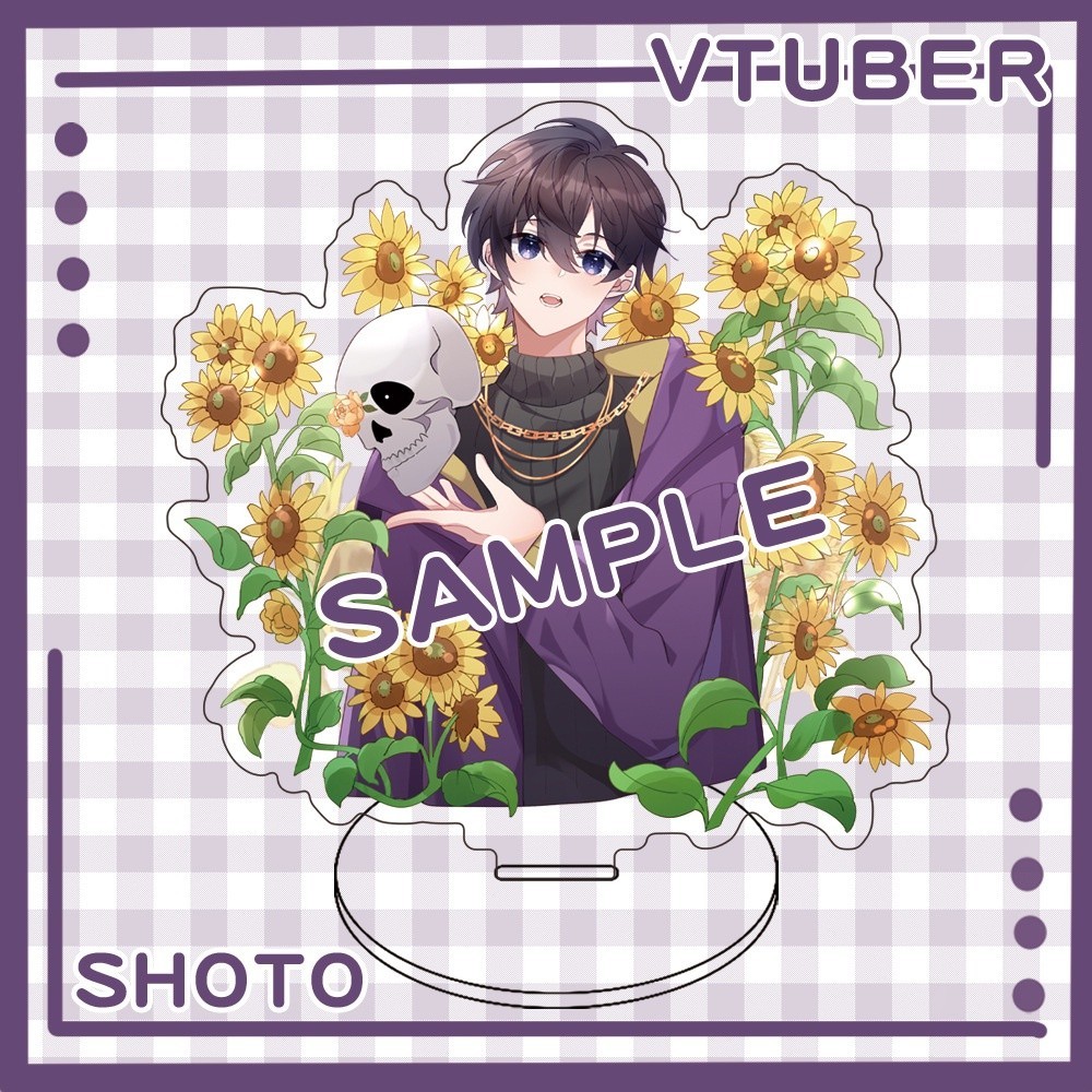 Standee SHXTOU Vtuber anime chất liệu mica acrylic trang trí để bàn ...