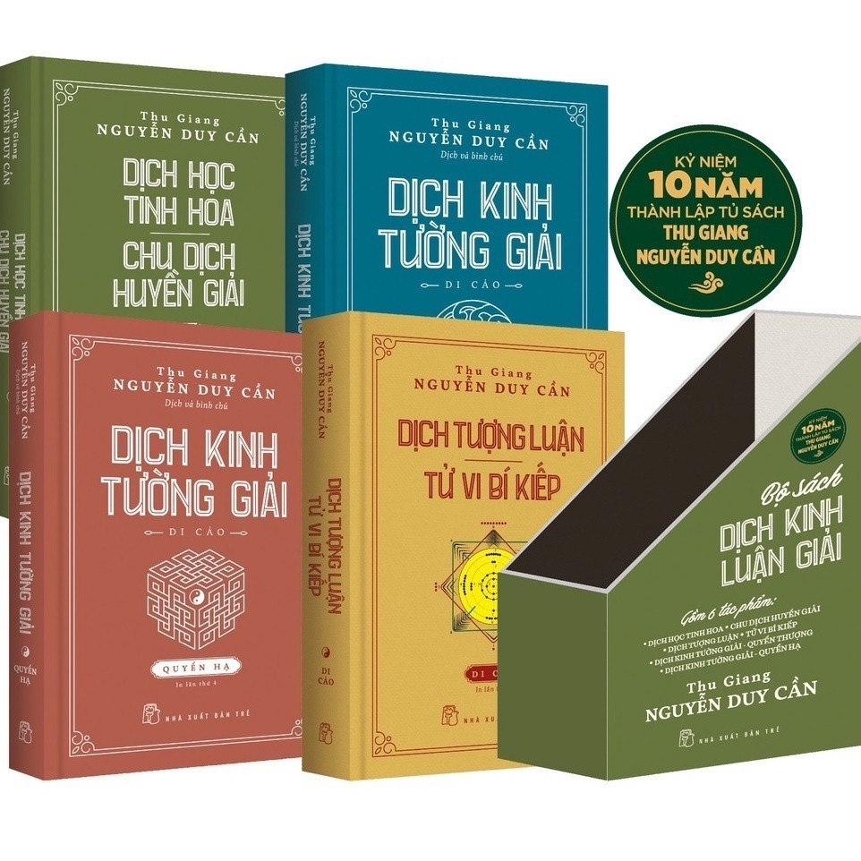 Sách-Bộ Sách Dịch Kinh Luận Giải (4 Cuốn) (NXB Trẻ) | Shopee Việt Nam