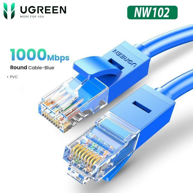 Cáp mạng RJ45 Cat6 Ugreen 11201 11202 11203 11204 15997 NW102 (lan 1GB ...