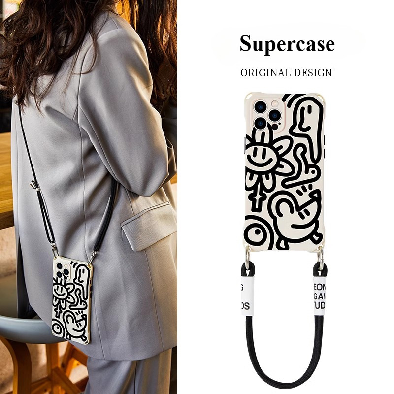 Vỏ Hình Nghệ Thuật Sáng Tạo Cho OnePlus ACE 5 3 Pro 3V ACE2 Pro ACE2V 12 12R 11R 5G Dây Đeo Đeo ...