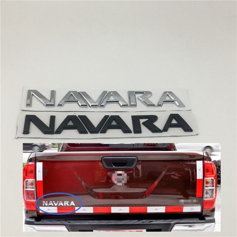 Para Sa Nissan Frontier Navara Logo Biểu Tượng Phía Sau Đuôi Sau Chữ ...