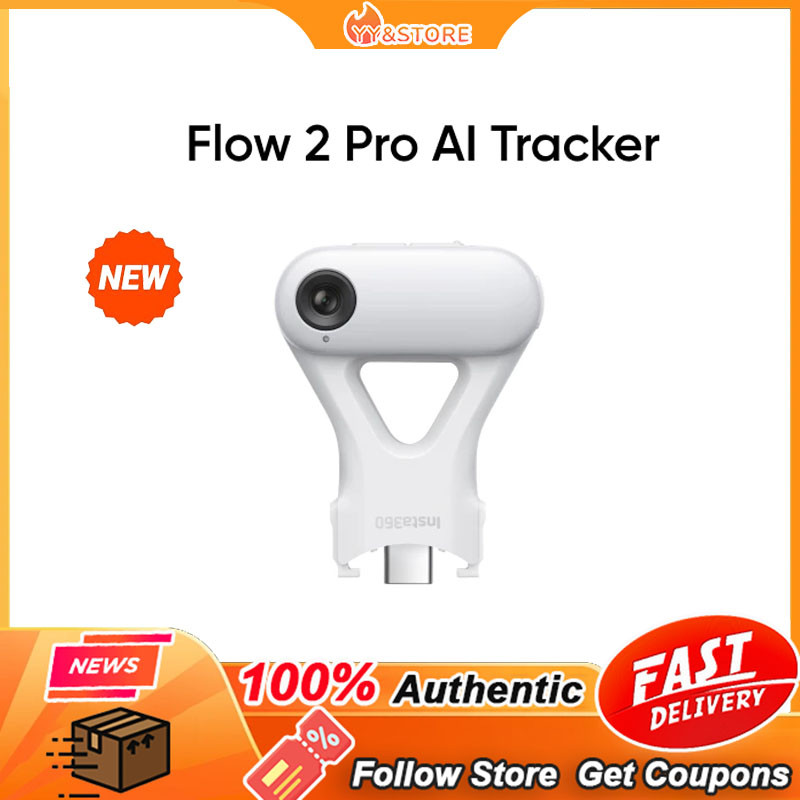 [Bản gốc mới] Insta360 Flow 2 Pro AI Tracker có đèn pha điều khiển cử ...