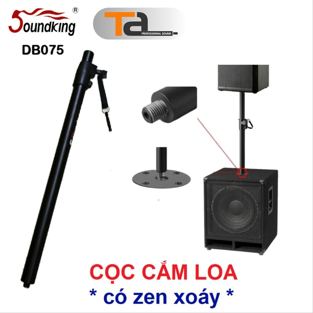 [Chính Hãng] SOUNDKING - Cây chống loa, cọc chống loa Soundking DB075 ...