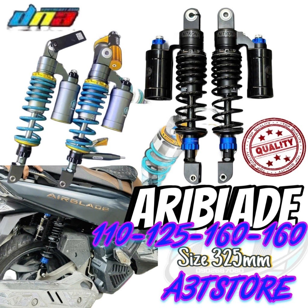 PHUỘC NITRON XE TAY GA AB125 / AB150 / AIRBLADE CÁC ĐỜI ( DNA ...