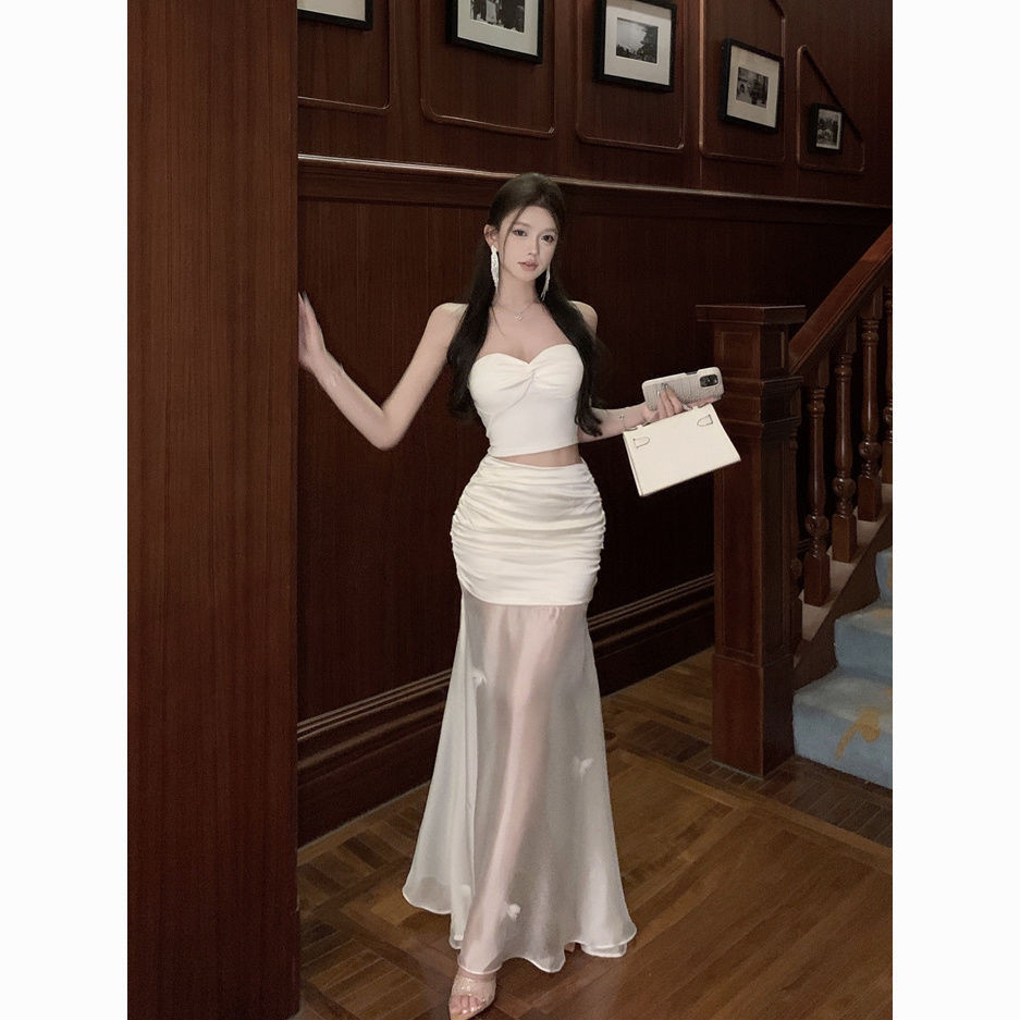 Váy Dài Top Cao Cấp Đuôi Cá Desire Ống Top Váy Ngắn Phong Cách Nổi ...