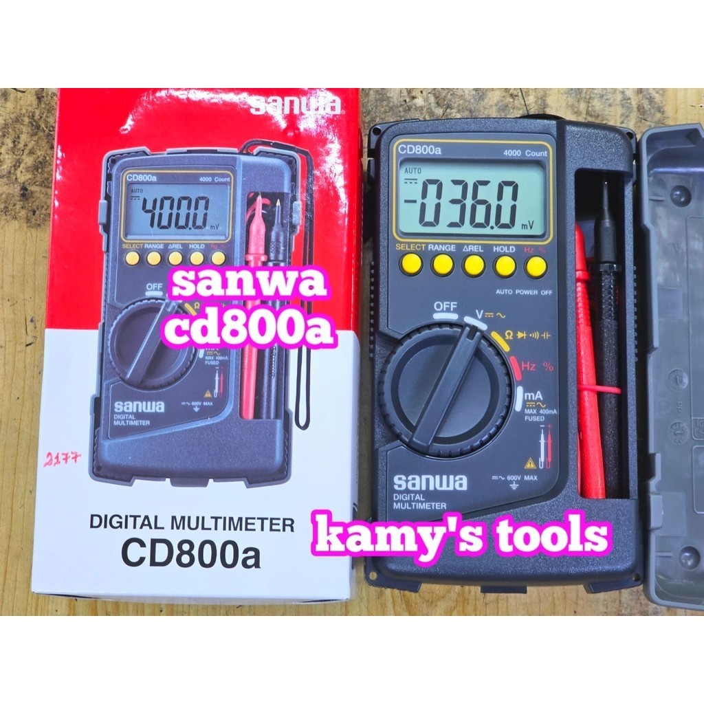 Đồng hồ đo điện vạn năng Sanwa CD800A | Shopee Việt Nam