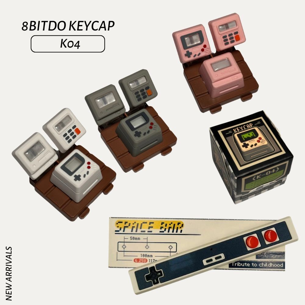 Retro K04 Keycap 3 trong 1 Chất liệu ABS truyền sáng cổ điển Bàn phím ...