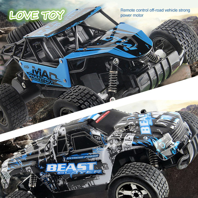 Nkodok Xe RC Spped Cao 2.4GHz 1: 18 RC Xe RTR Giảm Chấn Vỏ PVC Địa Hình ...