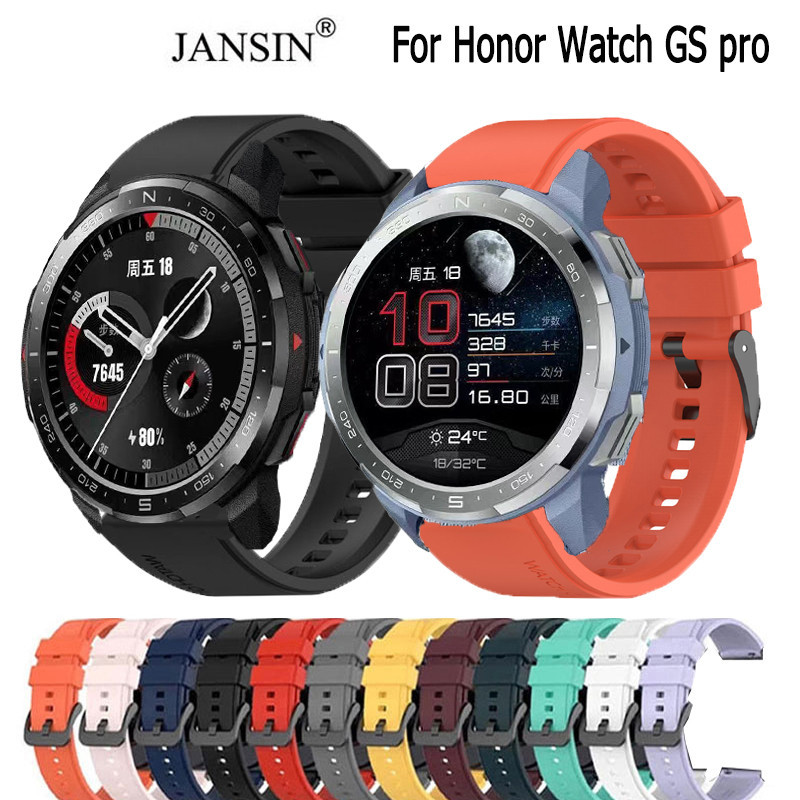 Jansin Dây đeo thay thế silicon Honor Watch GS pro cho dây đeo đồng hồ ...