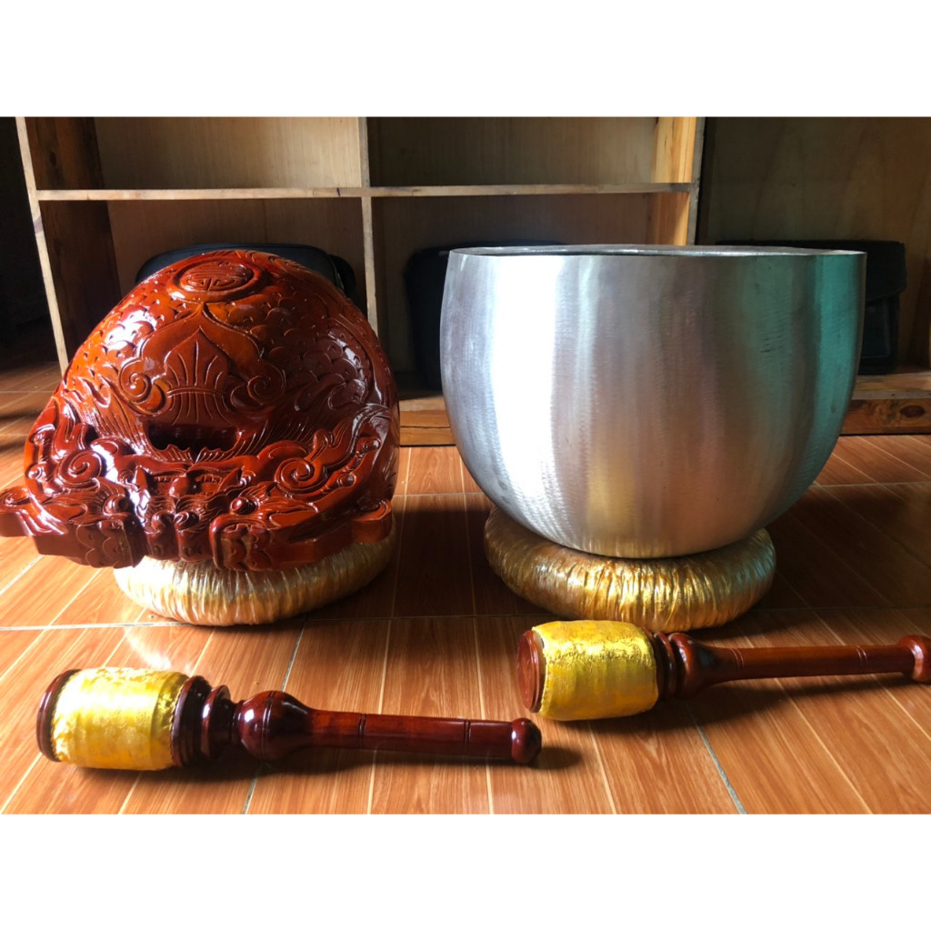 CHUÔNG MÕ HUẾ 6 tay ( đường kính 38cm) - chuông đồng mõ mít loại 1 ...