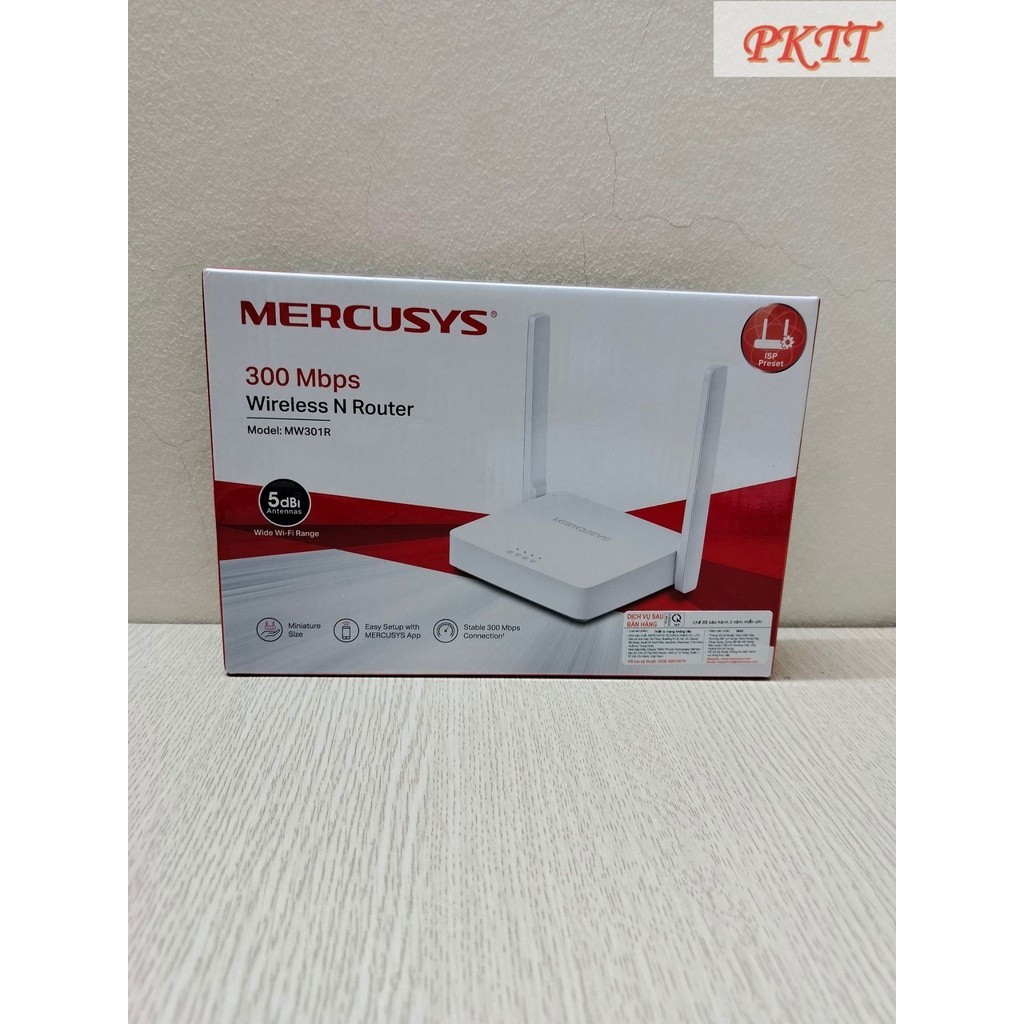 [Chính hãng] Wifi Mercusys MW301R 2 Râu - Router Wi-Fi Chuẩn N Tốc độ ...