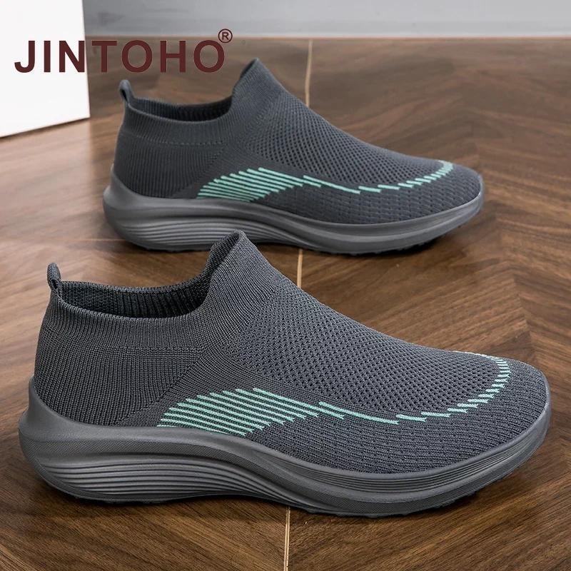 Jintoho Slip-On Giày Nam Cặp Đôi Mới Giày Thể Thao Vải Căng Nhẹ Thoải ...