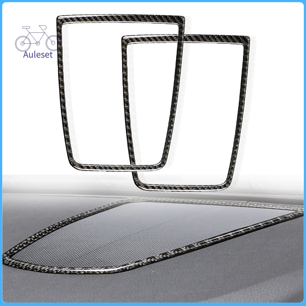Auleset Bảng Điều Khiển Loa Khung Sợi Carbon Viền Miếng Dán Cho Xe BMW ...
