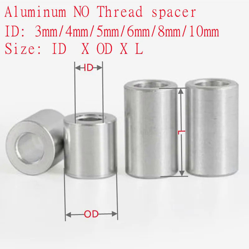 M3 M4 M5 M6 M8 M10 Chiều cao 2mm đến 30mm Nhôm phẳng máy giặt nhôm ...