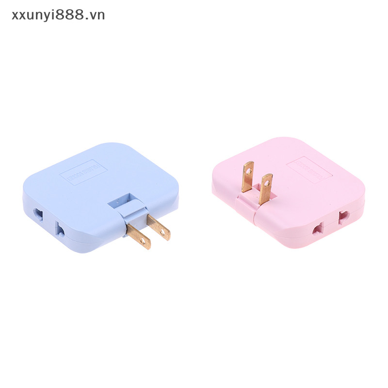 {Hgvn} Ổ cắm mở rộng 3 trong 1 EU Ổ cắm chuyển đổi sạc xoay 180 độ ...