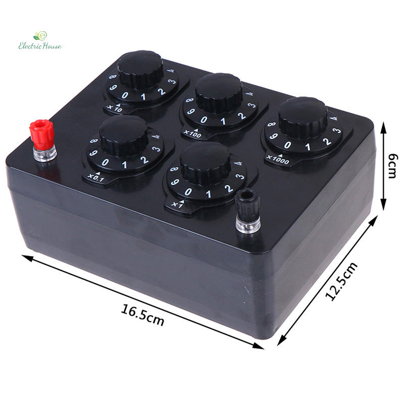 [Nhà Điện] Hộp Điện Trở Biến Đổi 0-9999.9 Ohm Decade Resistance Box ...