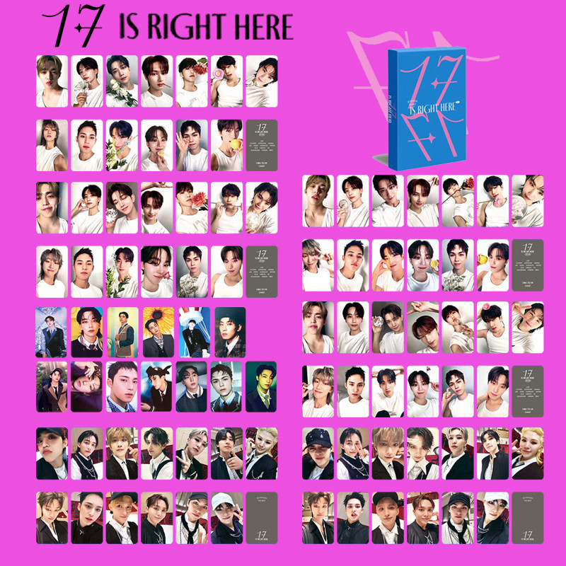 7-13 chiếc SEVENTEEN Lomo Cards 17 ở ngay đây HEAVEN FML UMS Photocards S.Coups HOSHI JOSHUA ...