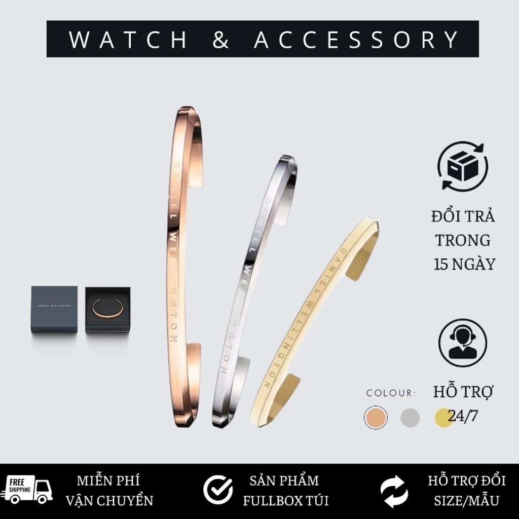 [Chính Hãng] Vòng Tay Daniel Welington Classic Cuff V1 D_W Chính Hãng ...