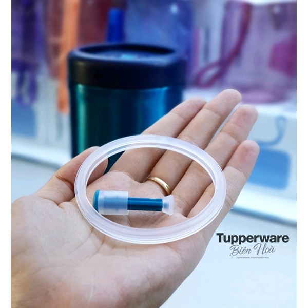 Van xả khí và ron silicone bình giữ nhiệt Stacking Thermal Tupperware ...