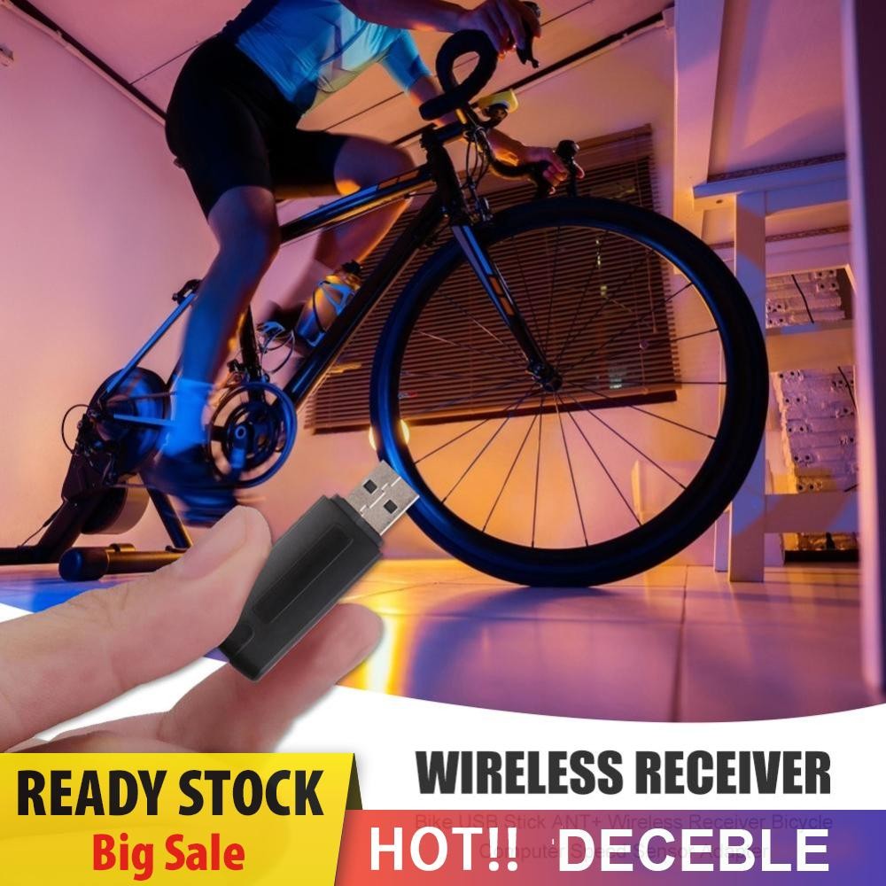 Xe đạp USB Stick ANT + Bộ thu không dây Bộ chuyển đổi cảm biến tốc độ ...
