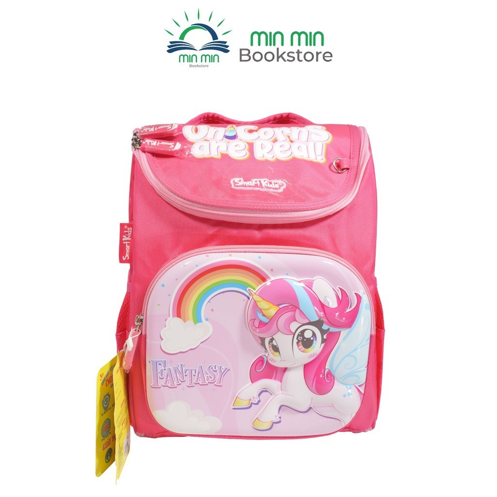 Ba lô CG Fancy World Unicorn hồng B-032 | Shopee Việt Nam