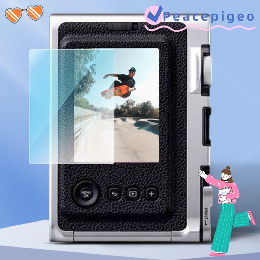 Peacepigeo Kính Cường Lực Chống Vân Tay 2.5D Chống Trầy Xước Phim Bảo Vệ Cho Fujifilm instax ...