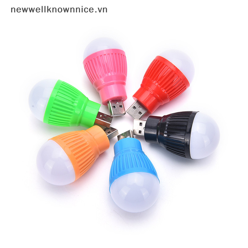 Usb Mini LED Cool White Night Light Bulb cho đèn pin đọc sách di động ...