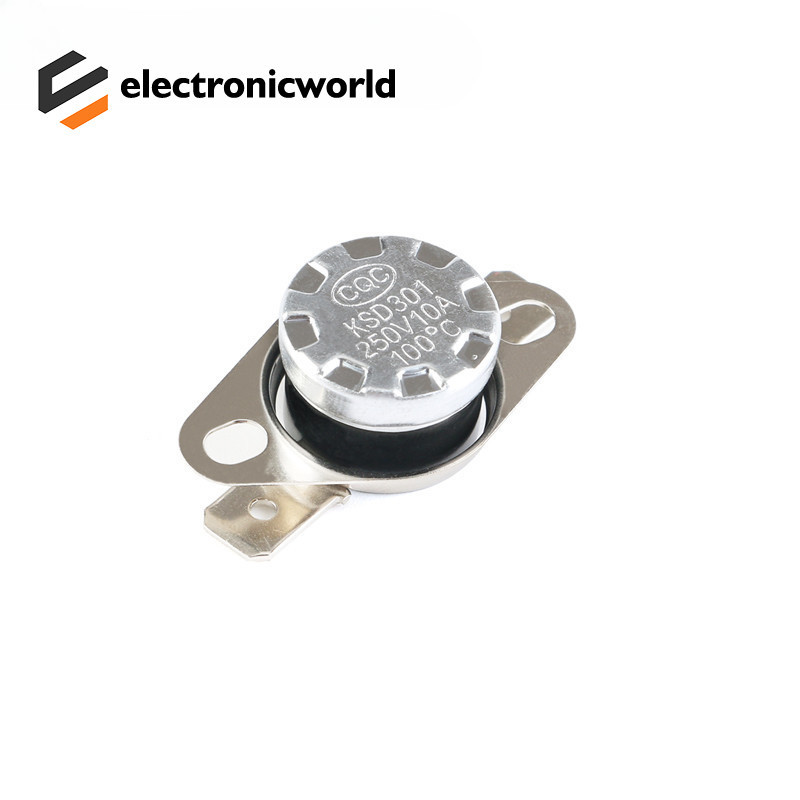 Ksd301 250V 10A 40 ~ 160 độ Gốm thường mở / thường đóng Nhiệt độ Công ...