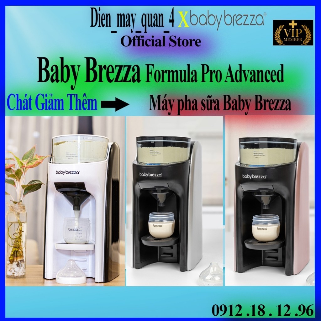 Máy pha sữa Baby Brezza Formula Pro Advanced/Mini thế hệ 2 | Shopee Việt Nam