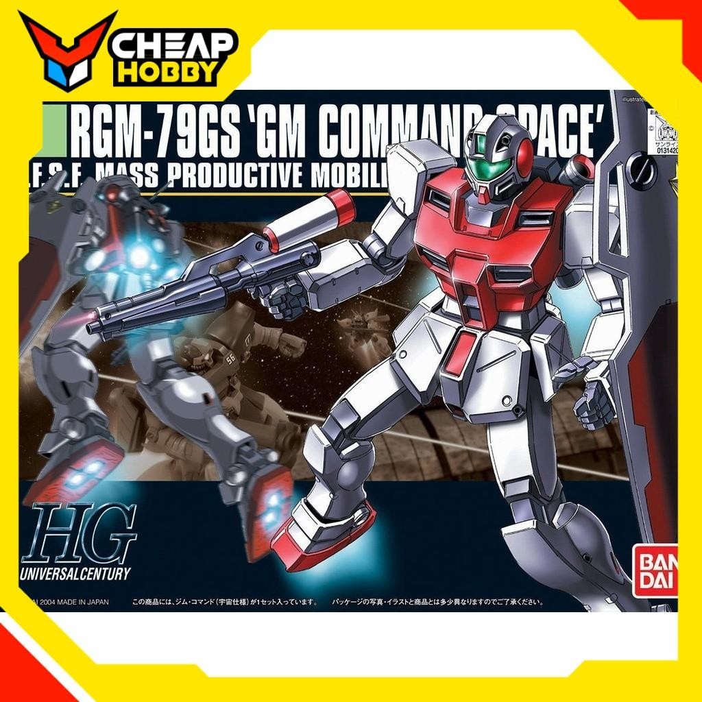 Mô hình Gundam Bandai HG UC 051 GM Command Space Use 1/144 Chính Hãng | Shopee Việt Nam