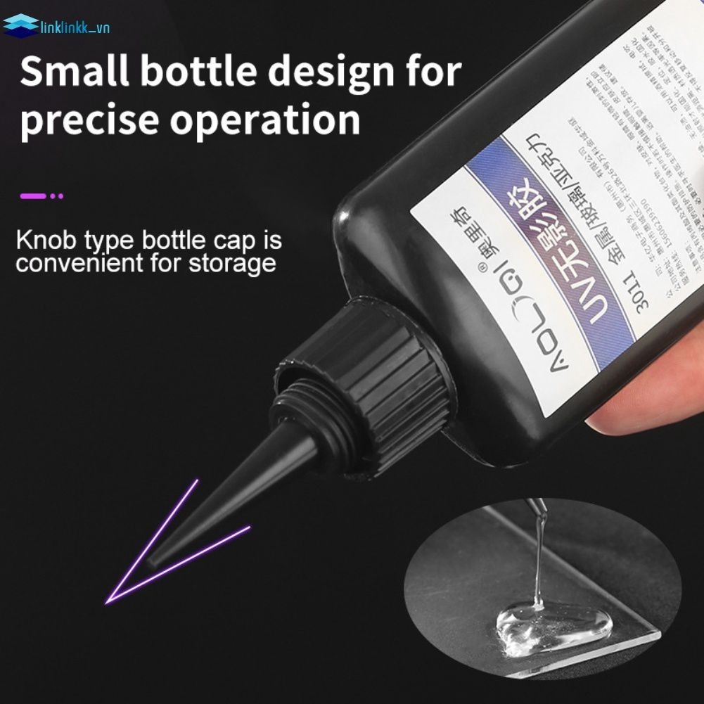 10ml / 50ml Uv Shadowless Keo Trong Suốt Cho Thủy Tinh Pha Lê Acrylic Dính Dán Uv Chiếu Xạ Chữa ...