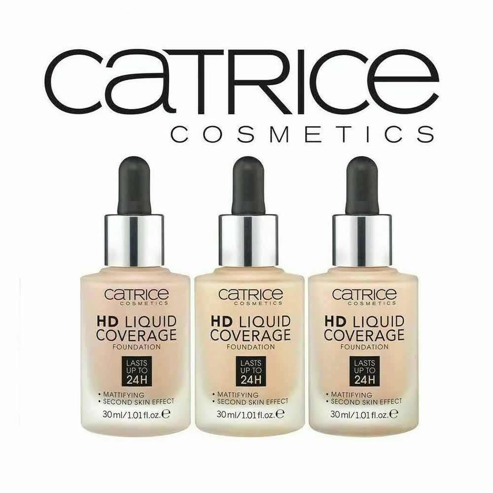 CATRICE COSMETICS HD LIQUID COVERAGE FOUNDATION 30ml | Shopee Việt Nam