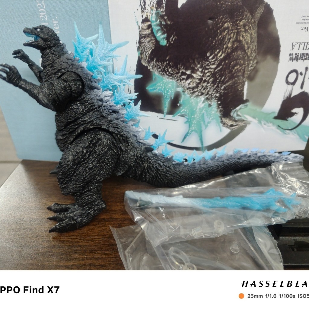 SHM Godzilla 2023 Phiên bản bức xạ nhiệt âm-1.0, mô hình di động độc ...