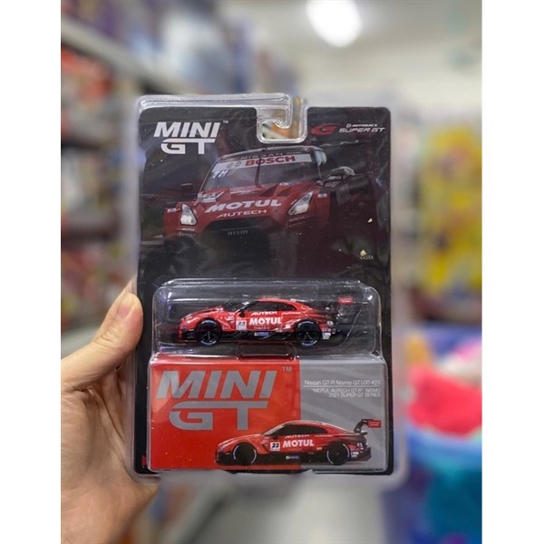 Đồ chơi siêu xe mô hình MINI GT Nissan GT-R Nismo GT500 #23 MOTUL AUTECH NISMO 2021 SUPER GTR ...