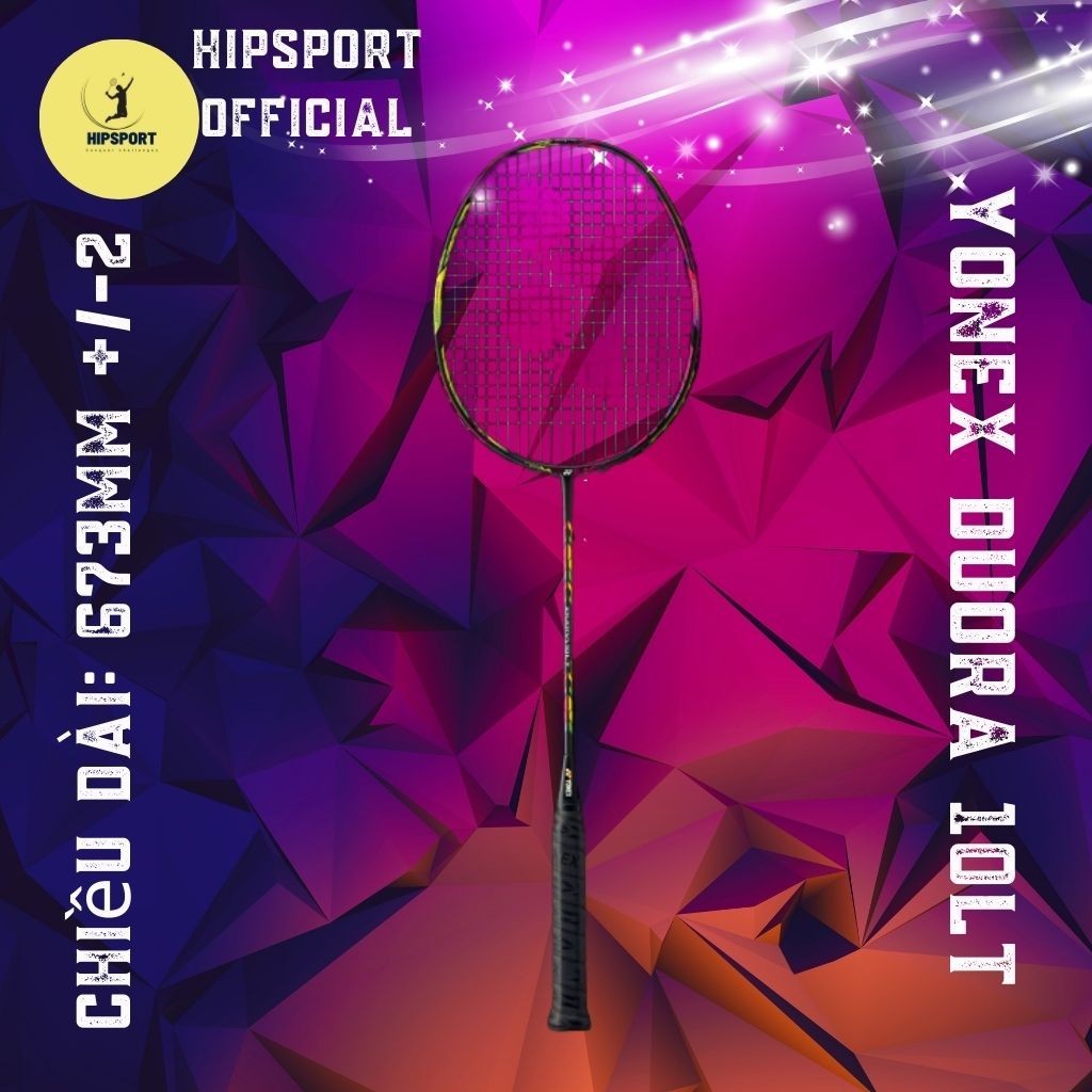 Vợt cầu lông Yonex Duora 10LT thiết kế mới năng động, vợt cầu lông căng sẵn 10kg full carbon 4U ...