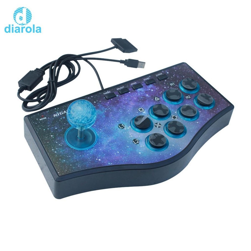 Usb Arcade Fight Stick Street Fighting Joystick Bộ điều khiển tay cầm ...