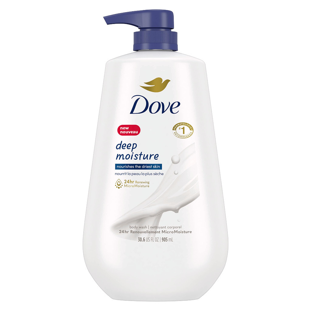 Sữa tắm dưỡng ẩm da Dove Nutrium Body Wash Deep Moisture 650ml/680ml ...