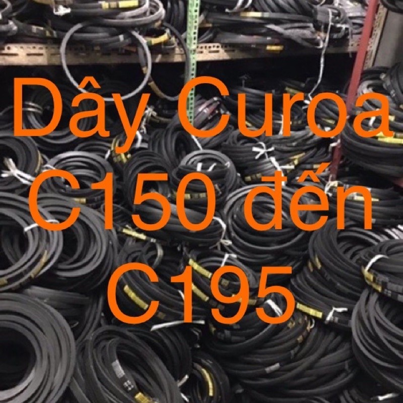 Dây Curoa Bản C đầu 10 C150,C155,C160,C165,C170,C175,C180,C185,C190 ...