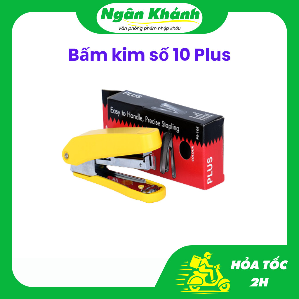 1 Cái Bấm kim số 10 Plus chính hãng sử dụng kim bấm số 10 mã SP000362 ...