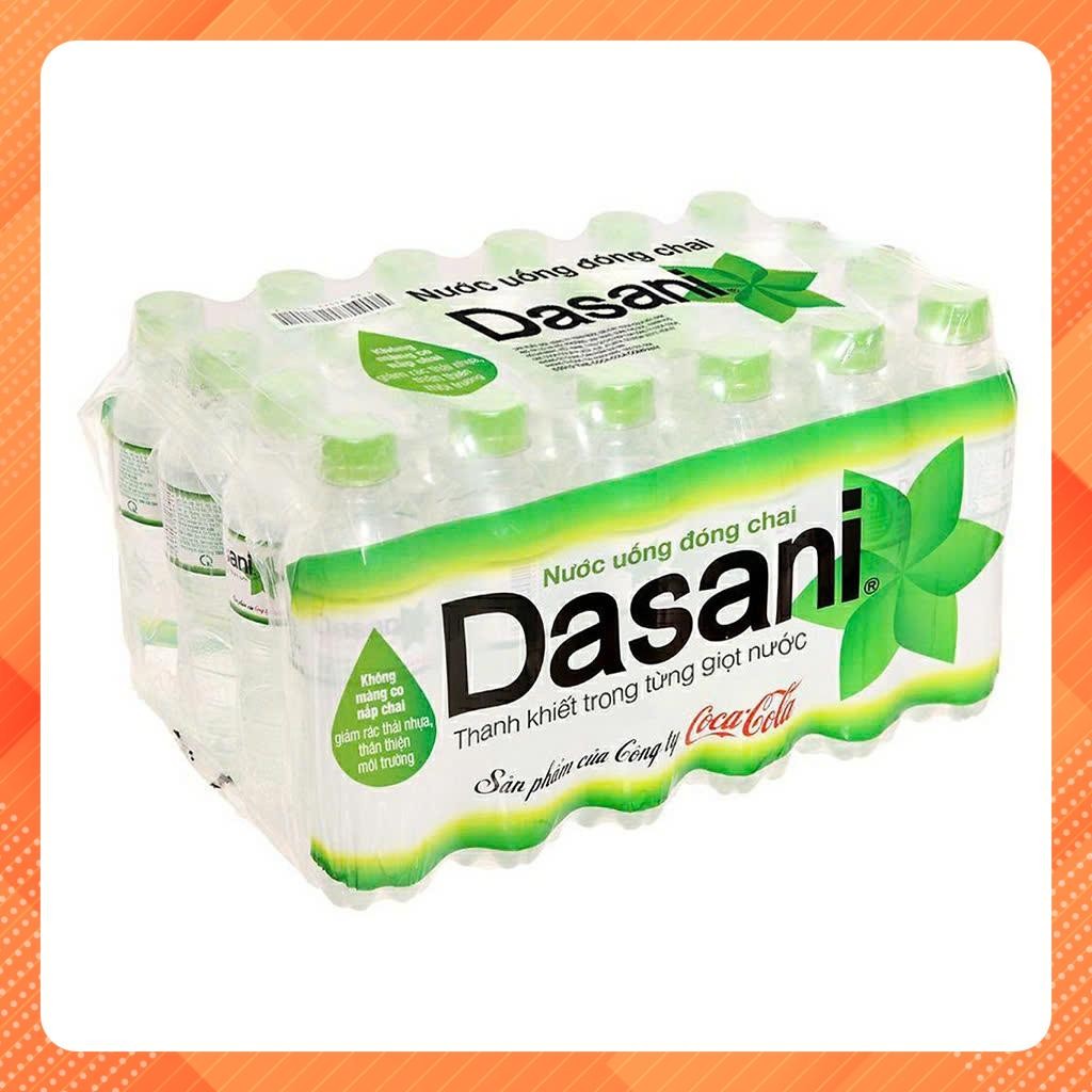 Thùng 24 Chai Nước Tinh Khiết Dasani 510ml | Shopee Việt Nam