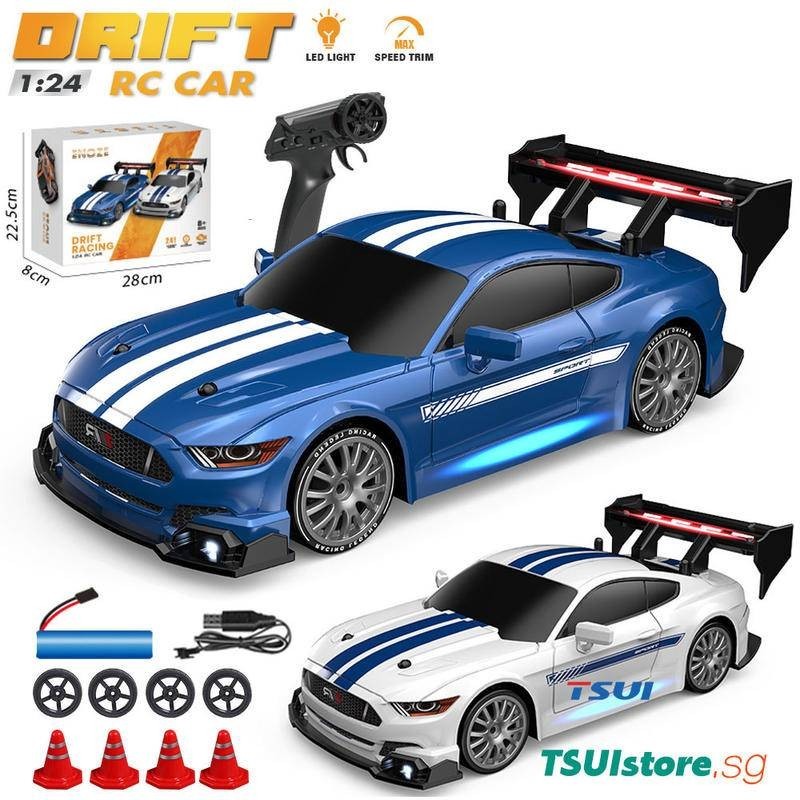 4wd RC Drift Xe Đồ Chơi GTR Ford Mustang 1 / 24 Mẫu Xe Đua Thể Thao Địa ...