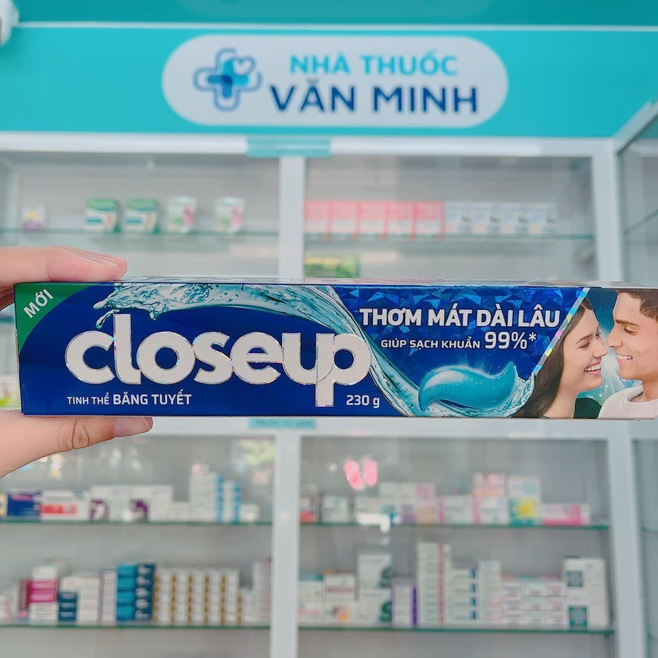 Kem Đánh Răng Close Up Tinh Thể Băng Tuyết 230G | Shopee Việt Nam
