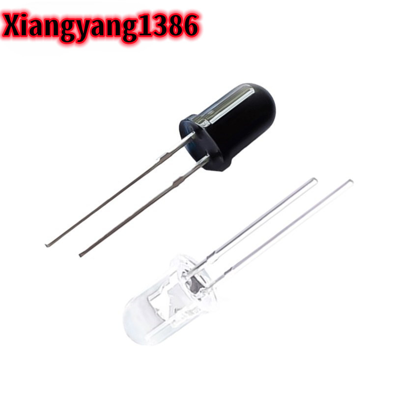 Đèn LED 3MM / 5MM 940nm Bộ phát hồng ngoại và bộ thu hồng ngoại Điốt ...