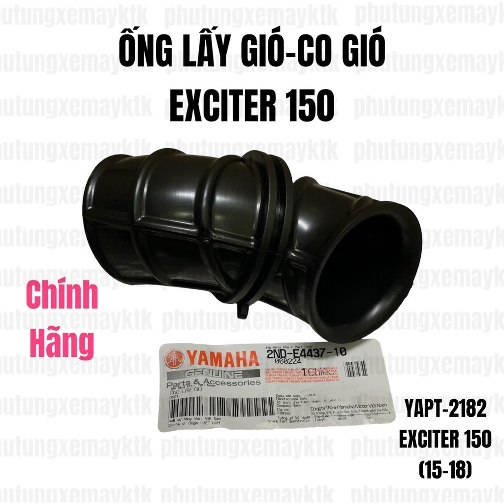 [Chính Hãng Yamaha]YAPT-2182 Ống lấy gió-Co gió Exciter 150(15-18) Phụ ...