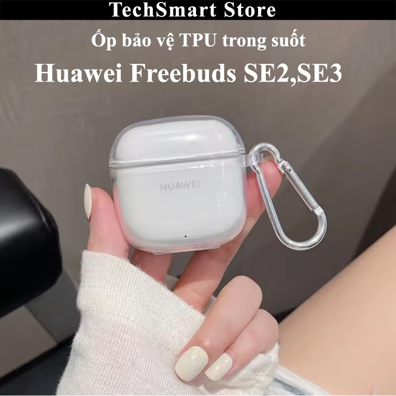 Ốp bảo vệ TPU trong suốt dành cho Huawei Freebuds SE2,Freebuds SE3 | Shopee Việt Nam
