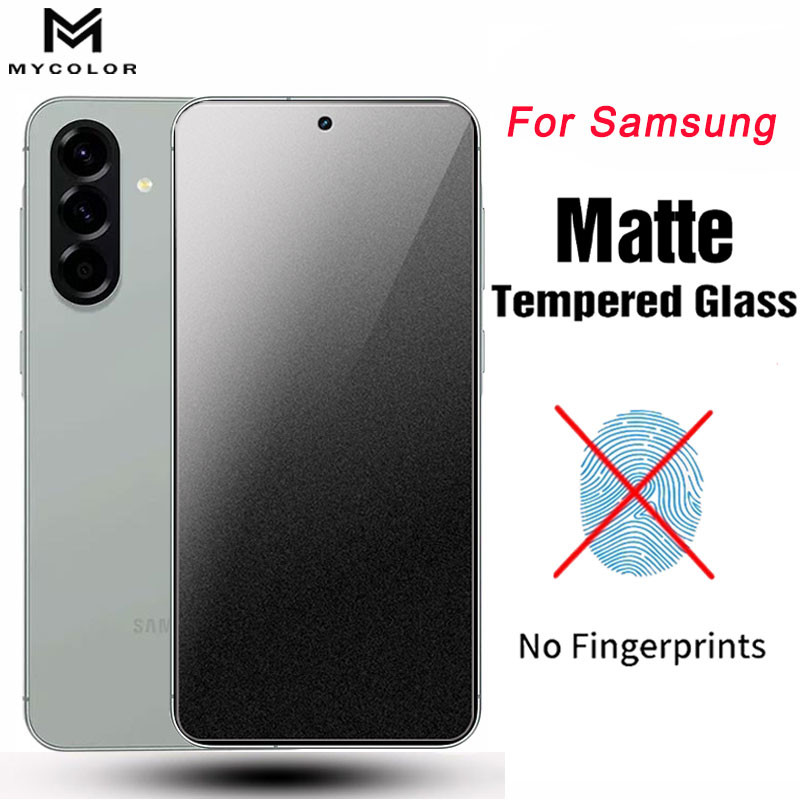 Kính cường lực chống vân tay nhám cho Samsung ss Galaxy A56 A55 A54 A36 A35 A26 A25 A16 A15 A14 ...